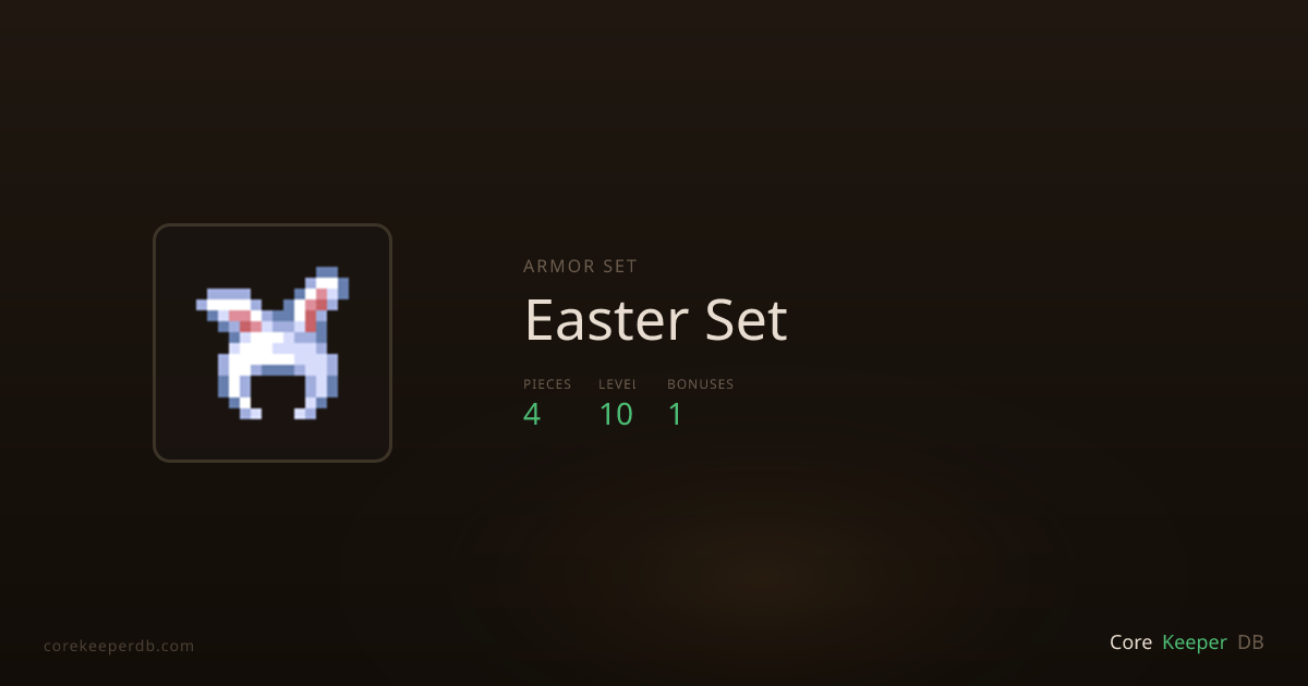 Easter Set | Armor Set | Core Keeper DB